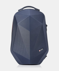 SWISS MILITARY Hard Shell Travel Backpack, Alien Series Dimond Cut ABS ...