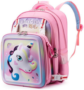 PALAY 2 in 1 Unicorn bag For Kids Backpack Messenger Bag 16'' School ...