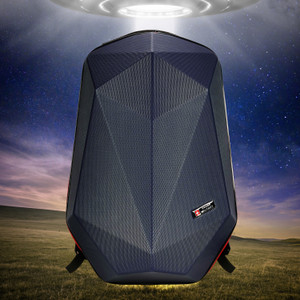 SWISS MILITARY Hard Shell Travel Backpack, Alien Series Dimond Cut ABS ...