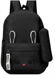HouseOfCommon BLACK BUNNY BACKPACK78U_10 20 L Backpack BLACK - Price in ...