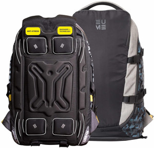 EUME Move 40 L Massager Backpack with Built-in Massager Fit Upto 15.6 ...