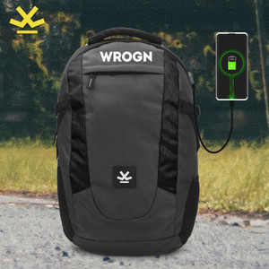 WROGN Expedition Unisex Essential Montana with USB 42 L Laptop Backpack ...