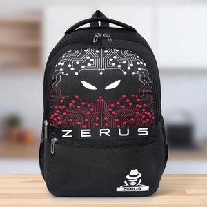 ZERUS Hacker Theme Backpack for Boys Girl Stylish School College Travel ...