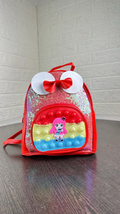 Sanjis Enterprise MINI Pop it up Sequence Purse Bag Fidget for Little ...