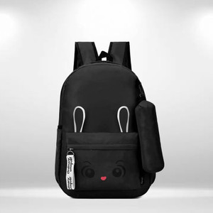 Bharti Fancy Bunny Backpack 15 L Laptop Backpack Black - Price in India ...