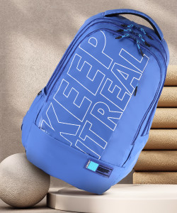 Gear KEEP IT REAL BACKPACK 40 L Backpack BLUE-WHITE - Price in India ...