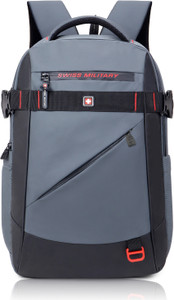 SWISS MILITARY GHOST X Multi Utility Backpack with Headphone Socket 30 ...