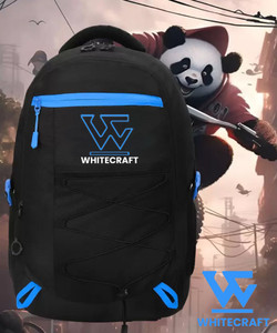 WHITECRAFT waterproof with three compartments spacious unisex fits upto ...