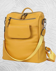 MomsyStore Medium Backpack Purse for Women Convertible Travel Vintage ...