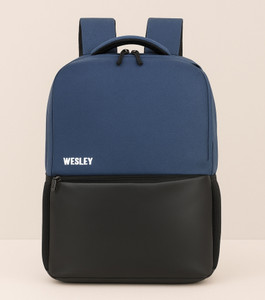 WESLEY Milestone 2.0 30 L Laptop Backpack Blue - Price in India ...