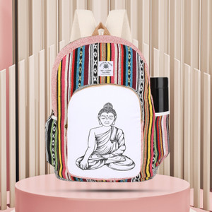 Mahaveer Collection Collage And School Backpack Ganesh Ji Print ...