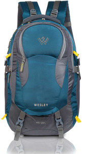 WESLEY Unisex Travel Rucksack hiking bag with Raincover & internal ...