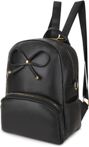 Shivesh Backpack Fancy Mini Backpack College and school Girls (Black ...
