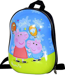 Kraft Forest 13 Inches Peppa pig Hard Shell Kindergarten Primary School ...