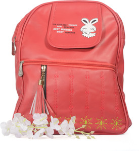 klicknpic Red Color Best Wishes Back Pack For Girls 20 L Backpack Red ...