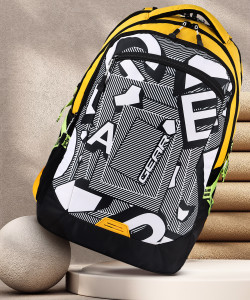 Gear RIDDLE BACKPACK 38 L Backpack YELLOW - Price in India | Flipkart.com
