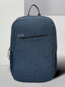 WESLEY Milestone 25 L Laptop Backpack Navy blue - Price in India ...