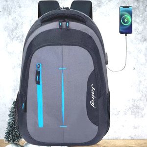 JairaJ bag backpack laptop backpack bagpack (S-19) 35 L Backpack BLACK ...