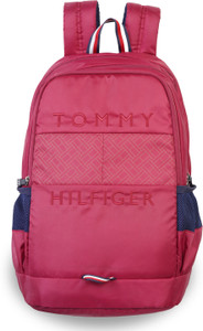 TOMMY HILFIGER Cortez 34 L Backpack Burgundy - Price in India ...
