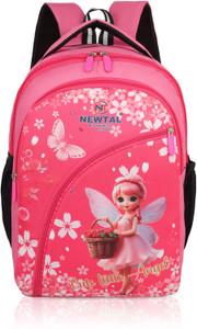 newtal small Kids school backpack pink colour bags for girls 20 L ...