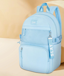 Genie Berry 16 L Laptop Backpack Sky Blue - Price in India | Flipkart.com