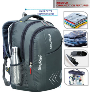 SKY RISE Spacy unisex having extra space bag with Office/School/College ...