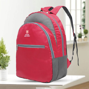 SWISS MILITARY MATRIX Multi Utility Backpack 22 L Laptop Backpack Red ...