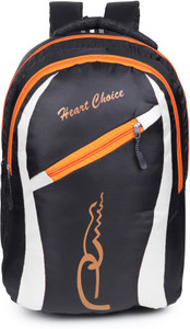 heart choice Stylish College and Laptop Bags - WHITE BLACK 30 L Laptop ...