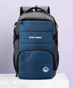 Stony Brook by Nasher Miles Aurora Grey Skyblue Laptop Backpack 40 L 40 ...