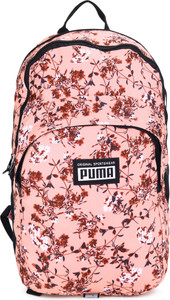 PUMA Academy Backpack 25 L Laptop Backpack Peach Smoothie-Dark Jasper ...
