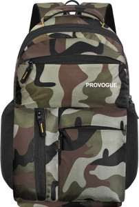 PROVOGUE PR-7801-MILITARY Multi-Purpose Laptop Bag With Rain Cover For ...