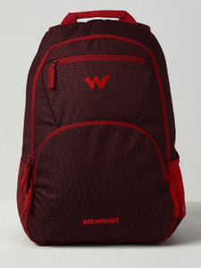 Wildcraft Hopper 22 24 L Laptop Backpack Burgundy - Price in India ...