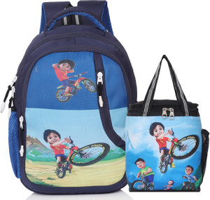 SPORT COLLECTION Cartoon Shiva School Bag/Chhota Bachchon Ka Bag/Tiffin ...