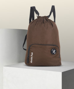 Arctic Fox Brown Drawstring Bag 15 L Backpack Brown - Price in India ...