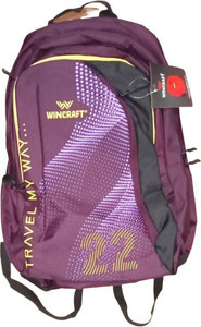 Wincraft Trendy Backpack 30 L Laptop Backpack Purple - Price in India ...
