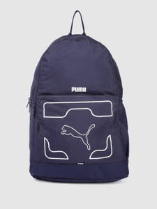 PUMA Maze Brand Logo Backpack 30 L Backpack Navy Blue - Price in India ...