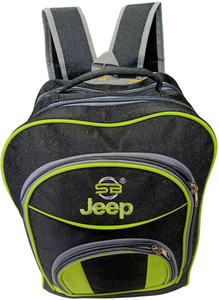 CORAL INDIA SBJeep-BackpackBeg-Black-Green 30 L Backpack Black-Green ...