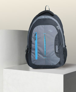 PAZZO Polo 28 L Backpack Blue, Black, Grey - Price in India | Flipkart.com
