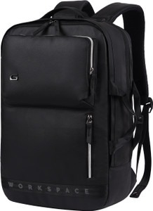 Gear WORKSPACE HYBRID LEATHER BRIEFCASE LAPTOP BACKPACK 21 L Laptop ...