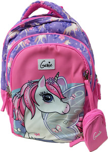 Genie Magic Unicorn 20 L Backpack Pink, Lavender - Price in India ...