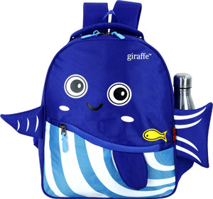 Giraffe FishKids 14Ltr 14 ×12 inch PreSchool 36cm Nursery (LKG/UKG/1st ...