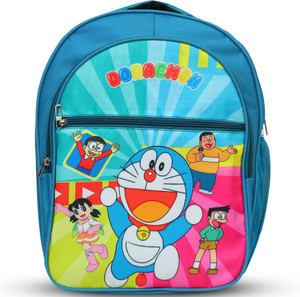 Wacky Voyager Kids Doraemon 16-inch School Bag and Backpack 27 L ...