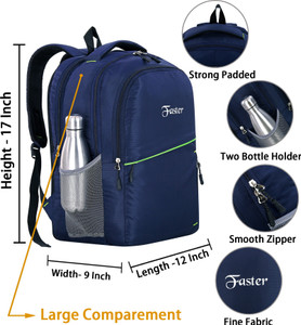 faster 16 inch Laptop Backpack office Bag School Bag College Bag 35 L ...