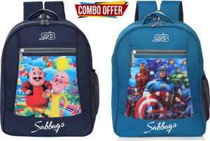 SAB Bags Stylish Kid’s 3D Character Combo School Bag Boys and Girls ...