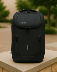 WESLEY Rover Pro Series Smart Anti-Theft Laptop Backpack With USB-A & C ...