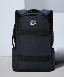 PUMA Downtown Backpack 28 L Laptop Backpack Club Navy - Price in India ...