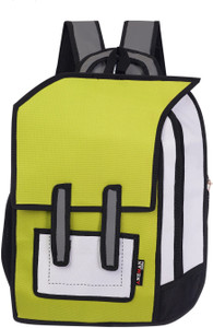 ANEMAN 3D Backpack | Green | Children School Bag | With Waterproof ...