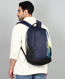 United Colors of Benetton Brenton 26 L Laptop Backpack Navy - Price in ...