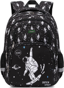 Flipkart.com | Frantic Printed Kids School Bag for Daily Use(RR_Black ...
