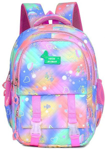 True Human Bag for Girls, 28 L Backpack Rainbow - Price in India ...